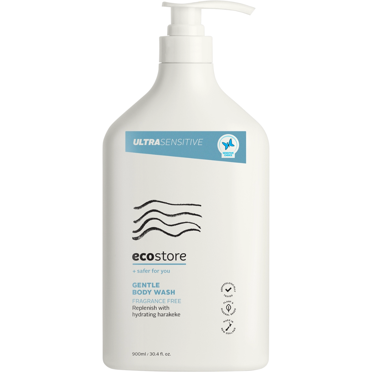 ecostore Body Wash Ultra Sensitive (900ml) – Go Eco Store