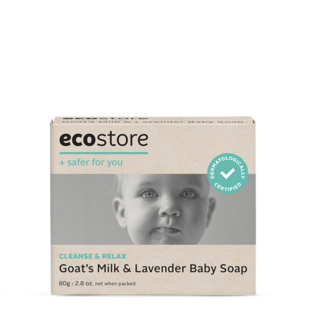 ecostore Soap Baby Goat's Milk & Lavender (80g) – Go Eco Store