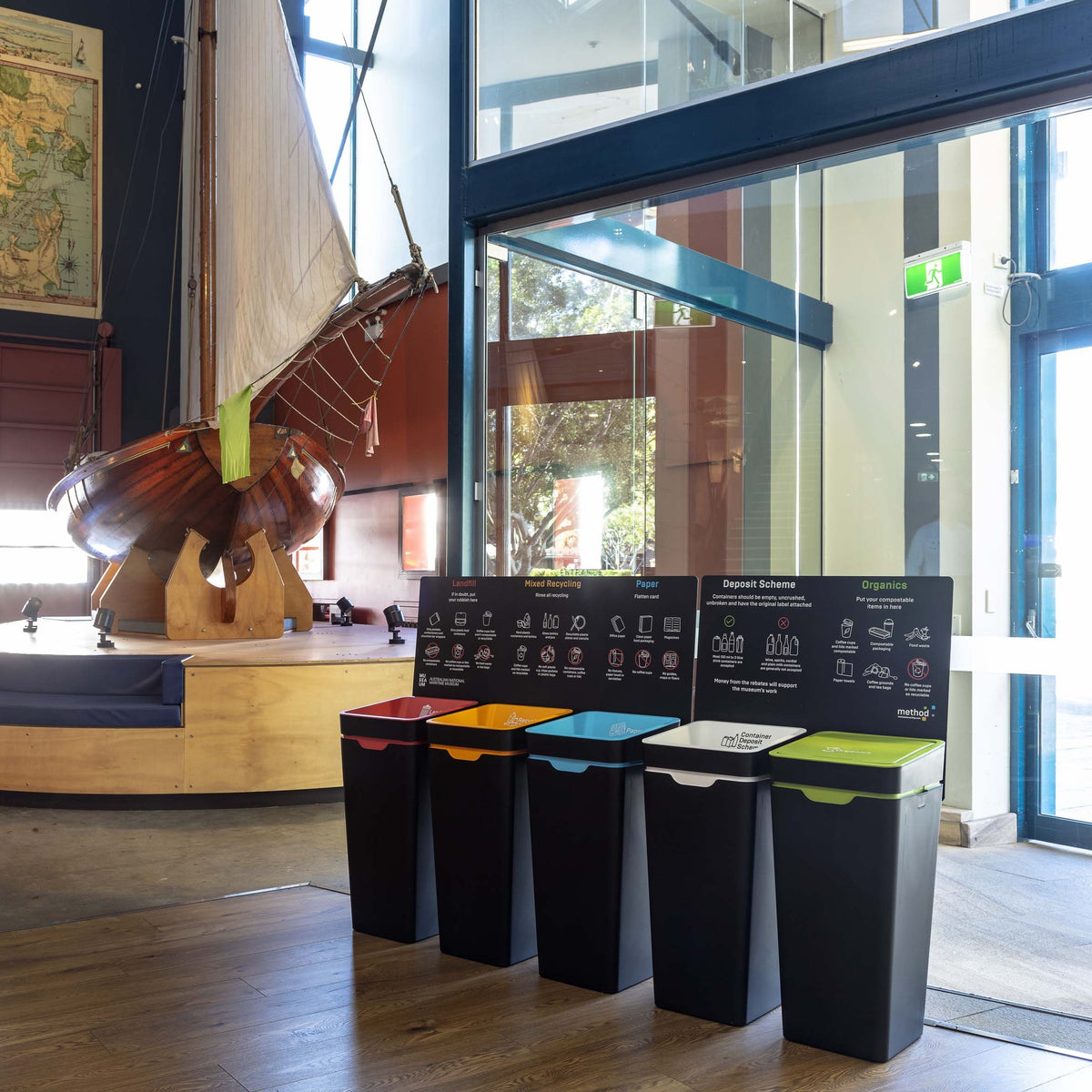 Method 4-Bin Vertical Signage – Go Eco Store