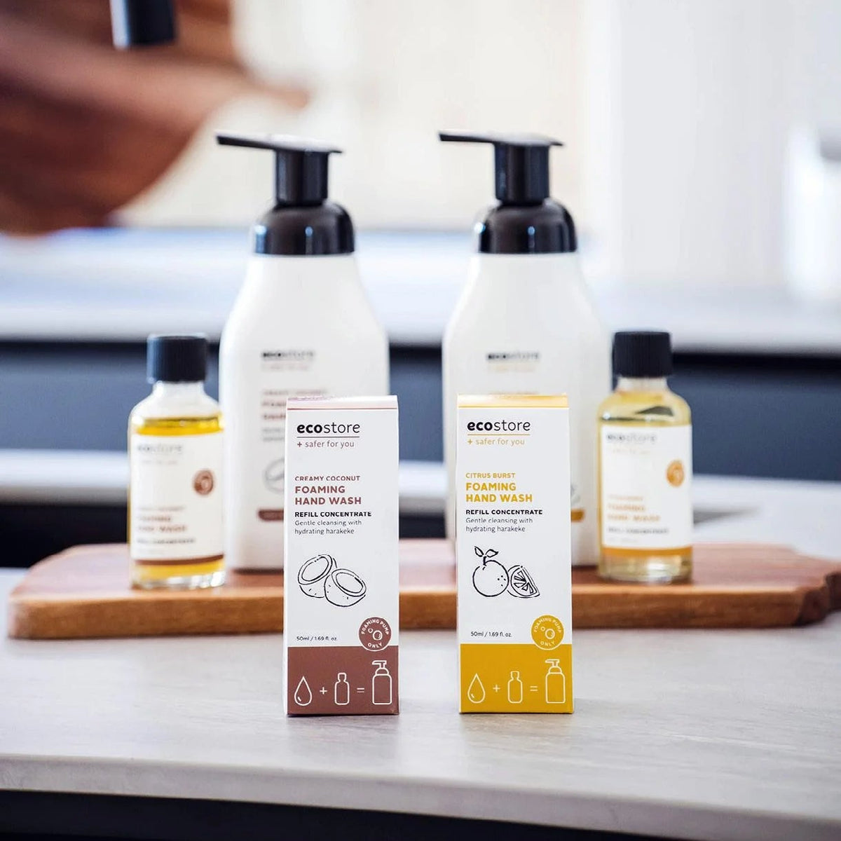 ecostore Hand Wash Foaming Pump Creamy Coconut (250ml) – Go Eco Store