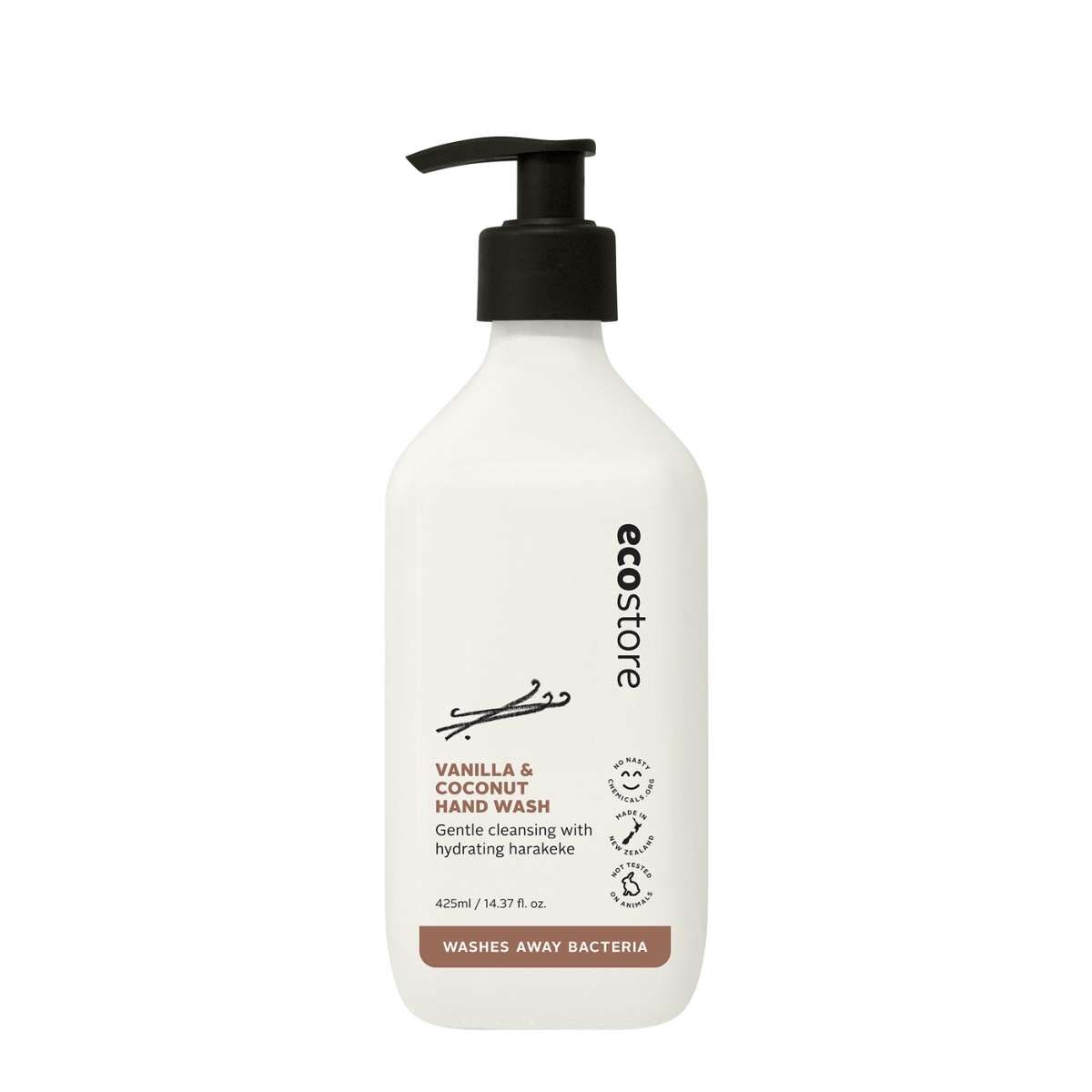 ecostore Hand Wash Vanilla & Coconut (425ml) – Go Eco Store