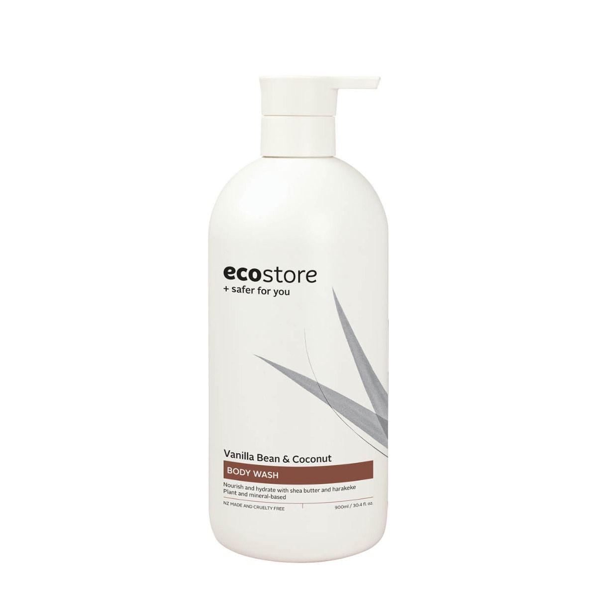 ecostore Body Wash Vanilla Bean & Coconut (900ml) – Go Eco Store